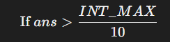 Error With Reversing An Integer Leetcode 7 Reverse Integer Its